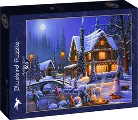 BLUEBIRD Puzzle Sváteční duch / 500 dílků / 47,8 x 34,2 cm