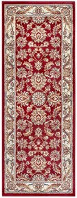 Hanse Home Collection koberce Kusový koberec Luxor 105642 Reni Red Cream - 80x240 cm