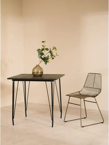 Jídelní stůl z jilmového dřeva ø 80 cm District – Premier Housewares