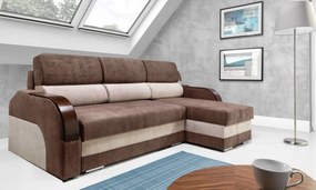 Casarredo - Komfort nábytek Rohová sedací souprava FLINT, rozkládací s úložným prostorem, výběr barev