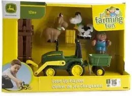 John Deere Kids - Nakládací hrací set / od 12 měsíců