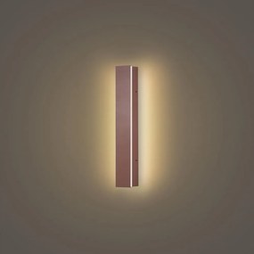 Brilagi - LED Venk. nást. svít. LINEAR LED/8W/230V 3000K IP65 30 cm hnědá CRI 90