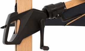 Doppler ALU WOOD 300 x 220 cm antracit