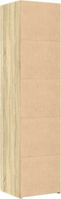 Skříň highboard dub sonoma 45 x 42,5 x 185 cm kompozitní dřevo 3281408
