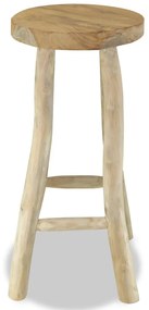 Barová stolička masivní teak 244545