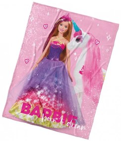 Carbotex Deka 130x170 cm - Barbie a kouzelný jednorožec