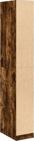 Šatní skříň kouřový dub 30 x 50 x 200 cm kompozitní dřevo 3307742