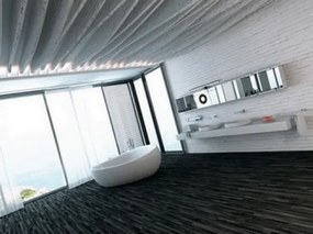 Koupelnové LED svítidlo Kanlux ASTIM IP44 12W-NW-B 34933 4000K černá
