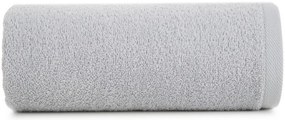 Ručník hladký 2 50x100 stříbrný 35 500g/m2 Eurofirany