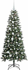 Umělý vánoční stromeček Zelená 150 cm PVC, plast a ocel 3395811