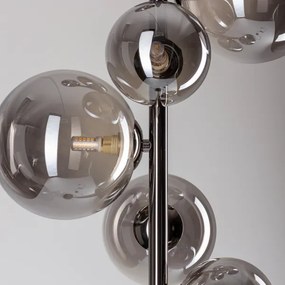 BRILAGI - LED Stojací lampa MILLA 7xG9/3W/230V černý chrom/kouřová