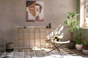 Designová konzola Belenus 110 cm přírodní