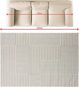Koberec Mellow Gray I 160x230 cm