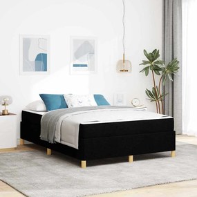 Rám postele Černá 160 x 200 cm textil 3398950