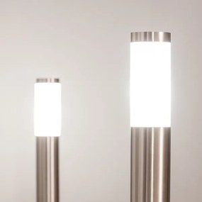 BRILAGI - Venkovní lampa se senzorem ELIA 1xE27/20W/230V IP44 100 cm chrom