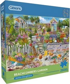 GIBSONS Puzzle Zahrádka XL / 250 dílků / 48 × 34 cm