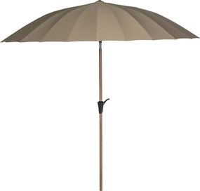 Zelený/béžový slunečník ø 280 cm Monica – WOOOD