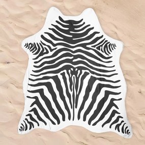 Osuška ZEBRA, černobílá