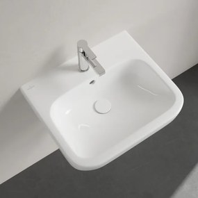 Villeroy & Boch ARCHITECTURA - Umyvadlo, 550x470x180 mm, s přepadem, bílá alpin CeramicPlus 418855R1