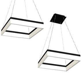 Závěsné LED svítidlo Nero, 1x LED 32w, 4000k, b