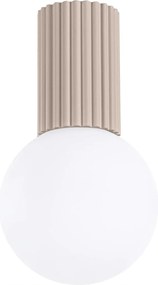 Stropní Svítidlo Halo taupe nástěnná lampa koule G9 IP44 Sollux SL.1743