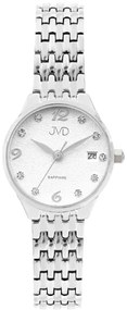 Dámské luxusní náramkové designové hodinky JVD JG1015.1 se safírovým sklem