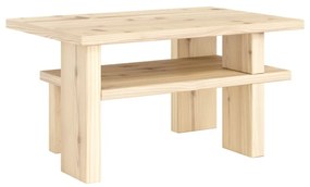 Konferenční stolek z borovicového dřeva v přírodní barvě 45x68 cm Japan – Karup Design