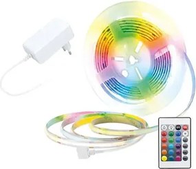 Solight WM59-RGB LED SMD RGB pásek / sada s adpatérem / 3m / dálkové o