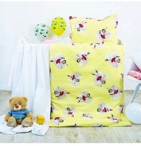 Povlečení dětské bavlněné Victoria EMI, Dětský set 90x130 + 45x65