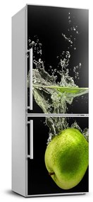 Wallmuralia Nálepka na ledničku fototapeta Zelené jablka 60x180 cm