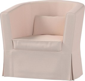 Potah na křeslo IKEA Ektorp Tullsta barva růžová látka pletený vzor