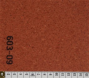 Lentex, PVC podlaha - lino Flexar PUR 603-09 červená, na míru, šíře 2m,4m, červená, bez podkladu, kancelář
