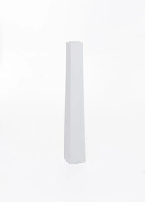 Váza OBELISK, sklolaminát, výška 80 cm, bílá