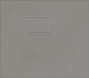 Villeroy & Boch Squaro Infinity - Sprchová vanička, 80x70 cm, šedá UDQ8070SQI2LV-3S