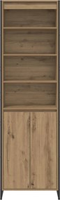 Vysoké skříně Umělecký dub 60 x 36 x 200 cm Kompozitní dřevo 3403033