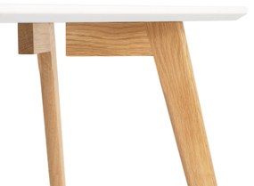 Konferenční stolek arcom 110 x 50 cm bílý MUZZA