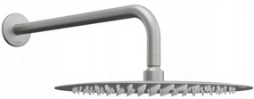 Mexen Slim dešťová hlavice 30 cm se sprchovým ramenem 40cm, grafitová, 79230211-66