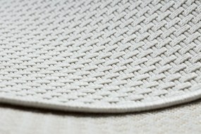 Dywany Łuszczów Kusový koberec Timo 6272 White – na ven i na doma - 140x190 cm