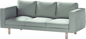 Potah na pohovku IKEA Norsborg 3-místná barva zelená látka pletený vzor
