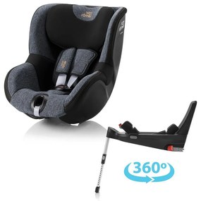 Britax Römer Autosedačka Dualfix 3 i-size Bundle Flex 5Z Indigo Blue