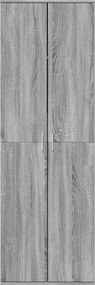 Skříň highboard šedá sonoma 60 x 35 x 180 cm kompozitní dřevo 3276670