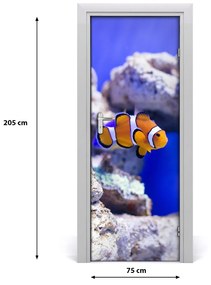 Samolepící fototapeta na dveře Ryba Nemo 75x205 cm