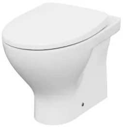 Cersanit Moduo CleanOn, stojící wc mísa + antibakteriální toaletní sedátko z duroplastu, SET A39, bílá, S701-267