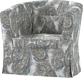 Potah na křeslo IKEA Ektorp Tullsta barva vícebarevná látka pletený vzor, vzorované