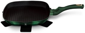 BERLINGERHAUS Pánev grilovací s titanovým povrchem 28 cm Emerald Collection BH-6050