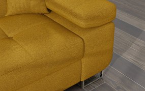 Eltap Rohová sedací souprava Armando Materiál a barva potahu: Monolith 48 - žlutá, Orientace: pravá