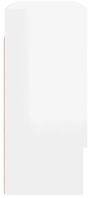 vidaXL Nástěnná skříňka 60 x 31 x 70 cm kompozitní dřevo [812885] Barva: bílá s vysokým leskem