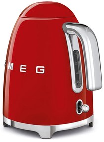 Rychlovarná konvice Smeg 50's style KLF03RDEU / 2400 W / 1,7 l / červená