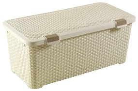 Univerzální box s víkem Style Cream 40 x 72 x 33 cm CURVER