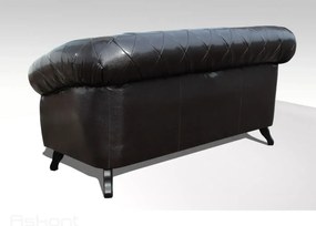Askont Chesterfield Bristol: Pohovka 2M Antique Brown